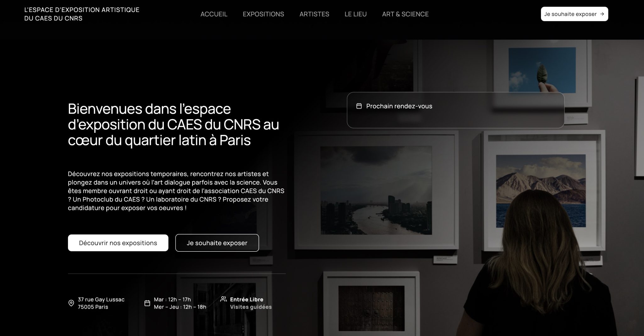 Exposez à la Galerie du CAES à Paris - CAES Mag